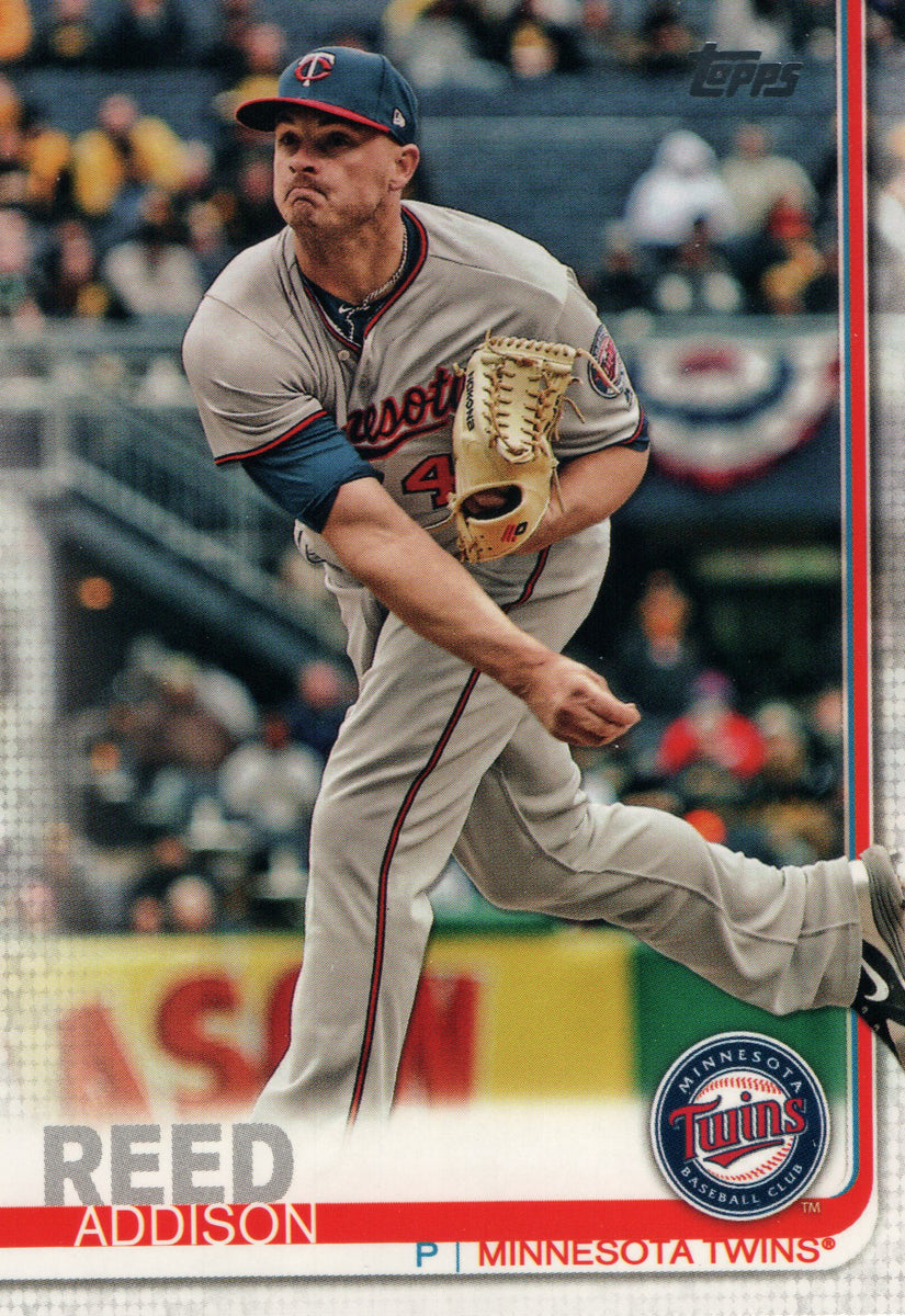 #193 Addison Reed Minnesota Twins 2019 Topps Series 1 Baseball Card EA ...