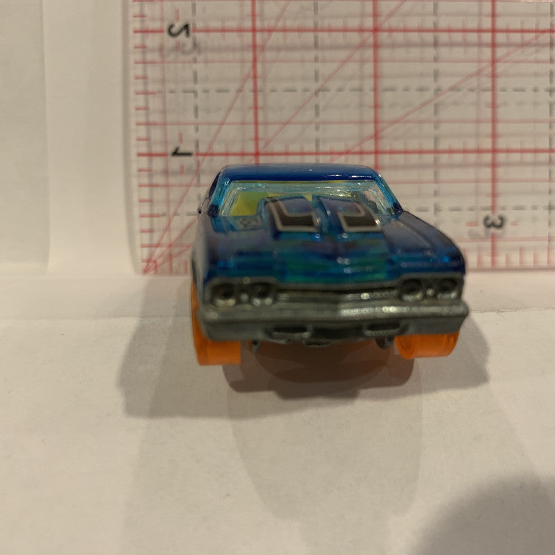 Blue '69 Chevelle ©2004 Hot Wheels Diecast Car EC – GwynnSportscards