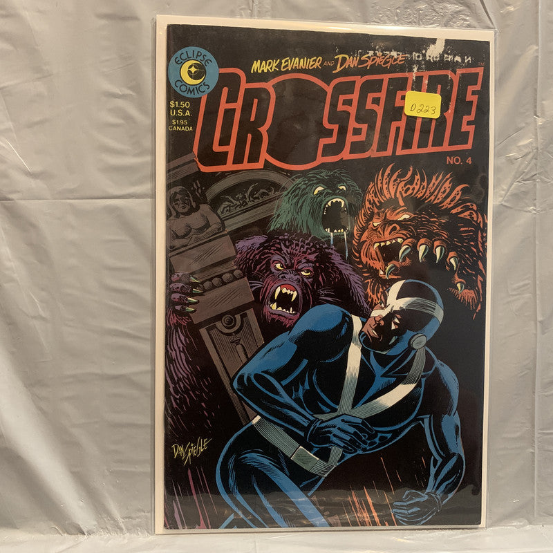#4 Crossfire Eclipse Comics AX 8129 – GwynnSportscards